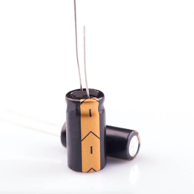 400uf 100V nonpolar NP (BP) horizontal aluminum electrolytic capacitor ...